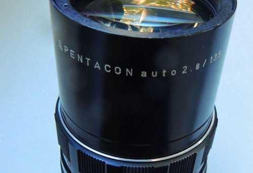 Объектив Pentacon 135 mm f/2.8 Auto M42