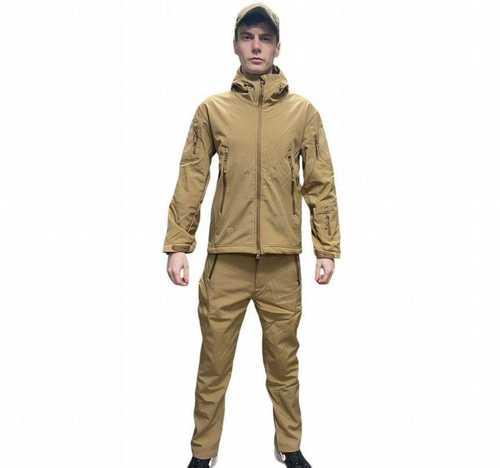 Костюм демисезонный Cофтшелл Softshell Койот р.M e