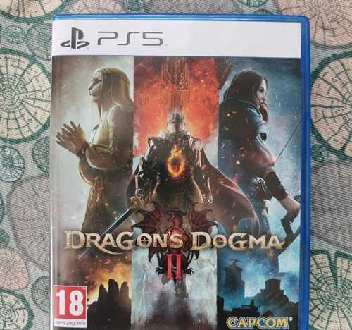 Dragons dogma 2 ps5 диск