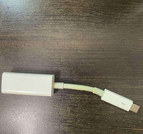 Переходник apple thunderbolt 2 Gigabit Ethernet