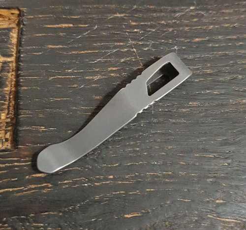 Клипса титановая Lynch для Microtech MSI