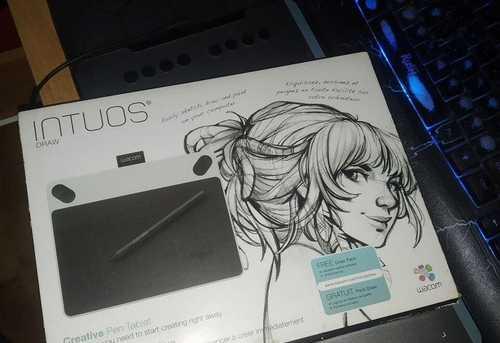 Графический планшет wacom intuos small white