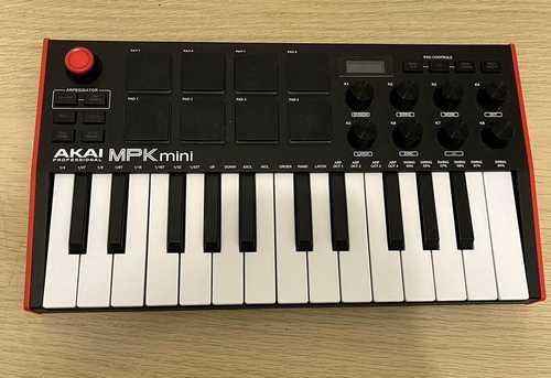 Синтезатор akai mpk mini 3