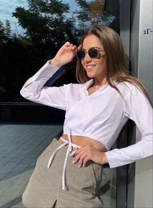 Рубашка белая женская