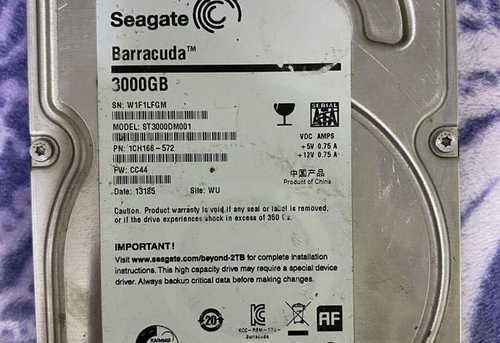 Жесткий диск 3tb Seagate Barracuda