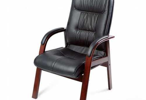 Офисное кожаное кресло руководителя тм дэфо forum