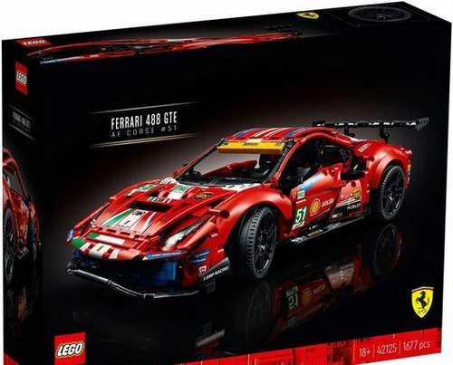 Lego Technic ferrari 488 GTE 42125