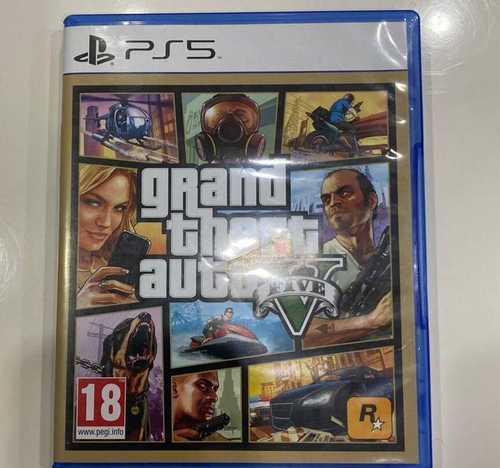 Grand theft auto 5 ps5 диск