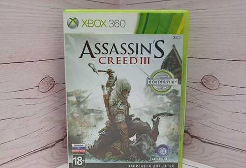 Игра Assassins Creed 3 для Xbox 360 Б/У