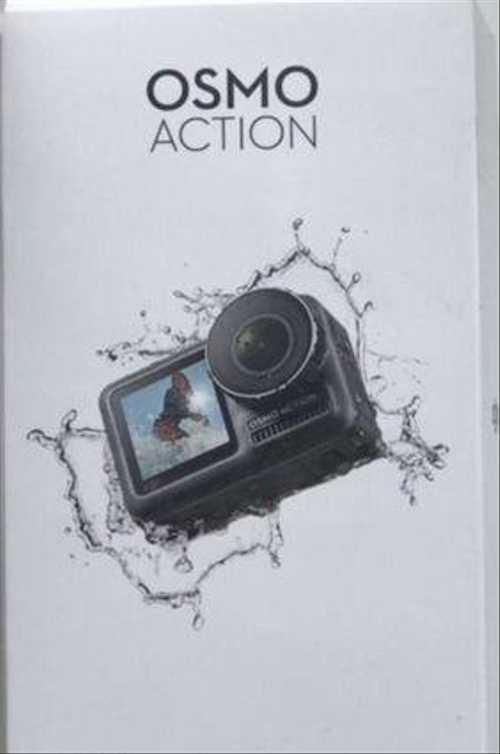 Экшн-камера Dji osmo action + charging kit, новая