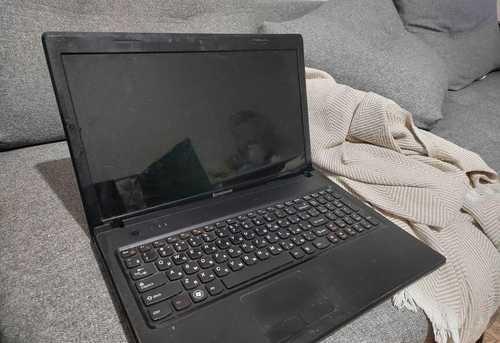 Ноутбук 15.6" Lenovo IdeaPad G575, 320 ГБ, E-350, RAM 2 ГБ, ATI Radeon HD 6370M 1 ГБ
