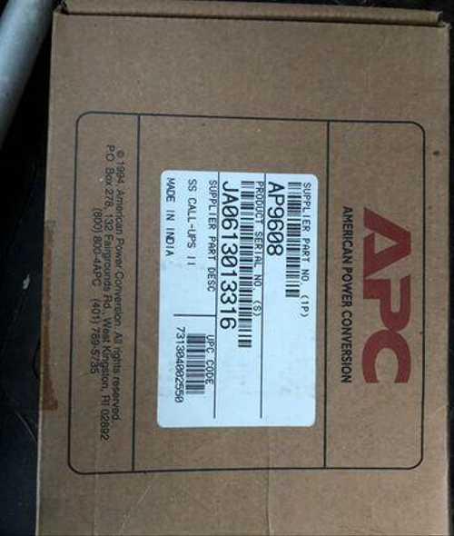 AP9608 APC SmartSlot