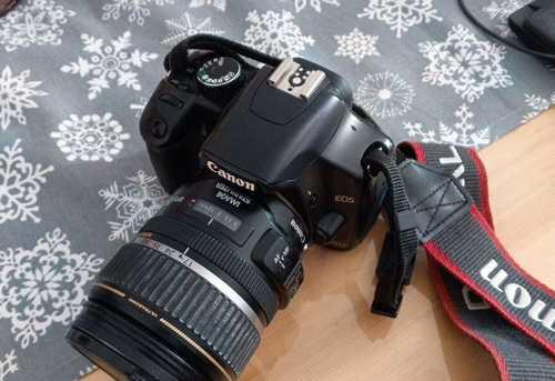 Зеркальный фотоаппарат Canon 450d (EFS 17-85 mm)