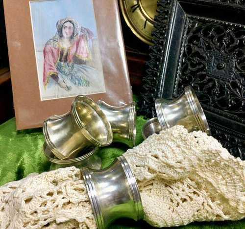Кольца для салфеток. Винтаж. Мельхиор