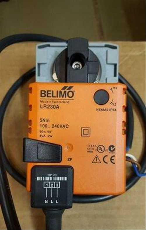 Привод воздушной заслонки Belimo LR230A