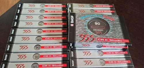 Новые аудиокассеты basf 353 CR II - Studio 90 1994