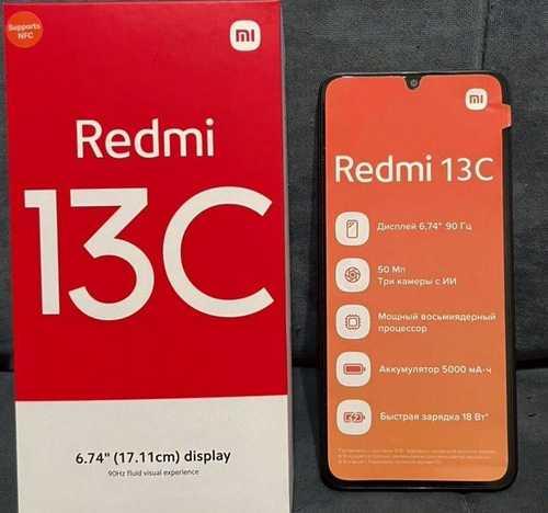 Xiaomi Redmi 13C, 4/128 ГБ