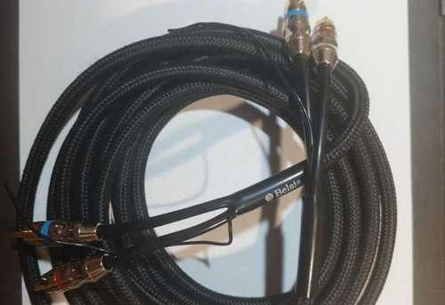 Кабель belsis 2RCA - 2RCA + rem Gold 5m BW4038