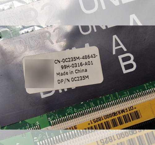 Материнская плата Dell PP39L da0fm8mb8e0 rev e