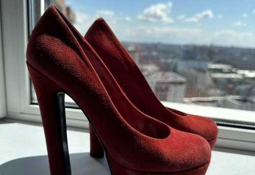 Туфли красные 36 размер