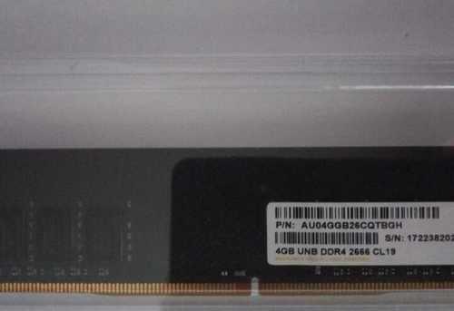 Оперативная память Apacer 4GB DDR4 2666 мгц