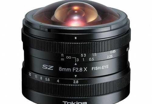 Объектив Tokina SZ 8mm F2.8 Fisheye Fujifilm X