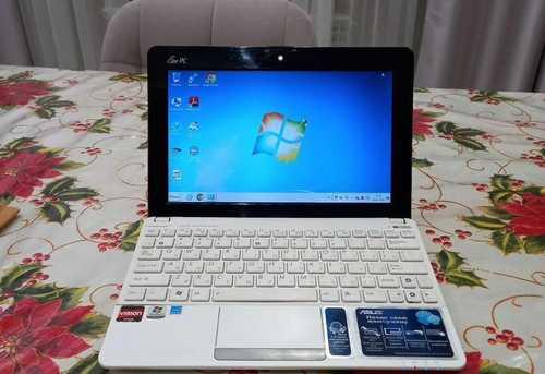 Нетбук asus Eee PC 1015B белый рабочий