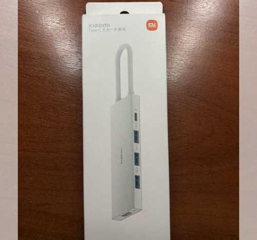 Док-станция Xiaomi 5 в 1 с USB Type-C