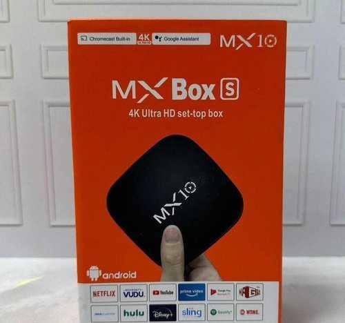 Новая SMART TV приставка MX-10 BOX S