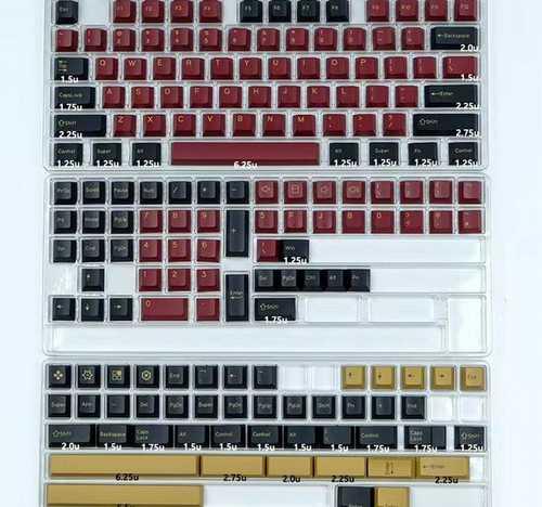 Кейкапы GMK Red Samurai