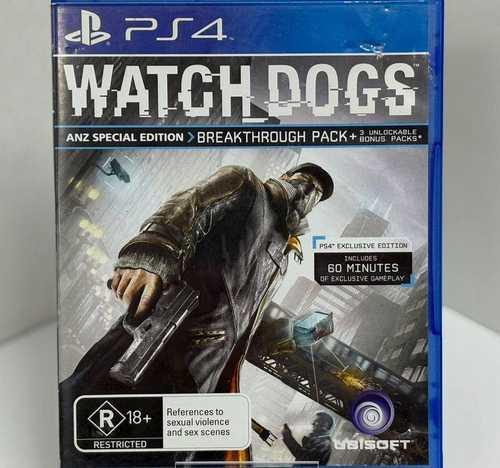 Игровые диски. Sony Playstation 4 Watch Dogs 2