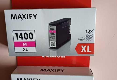 Новые оригинальные картриджи Canon Maxify