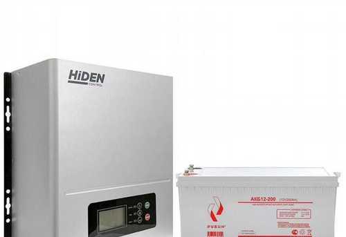 Комплект ибп Hiden Control HPS20-1012N + АКБ Рубин