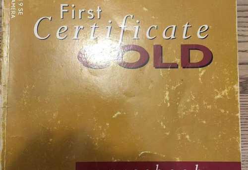 Longman First Certificate gold