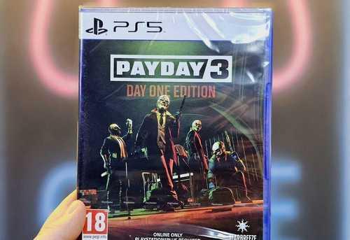 Диск PS5 Payday 3 Day One Edition на русском