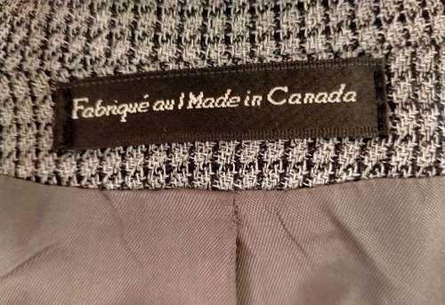 Нов. муж.пиджак made in canada (шерсть) оригинал