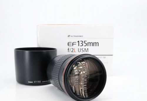 Canon EF 135mm f/2L USM хор.сост.,гарантия,обмен