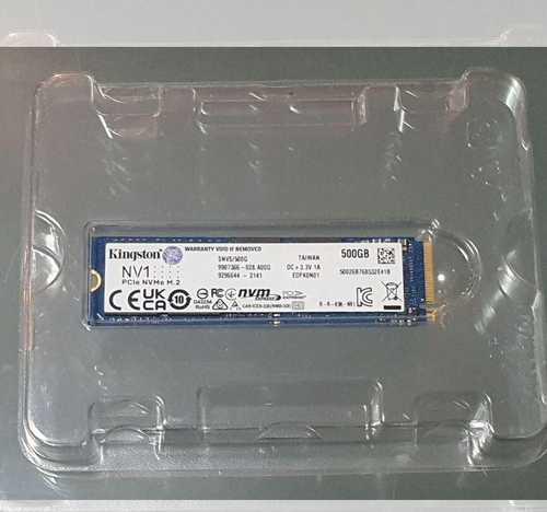 SSD m2 nvme Kingston 500 Gb