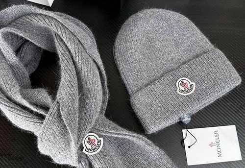 Moncler Комплект шапка и шарф (Premium)