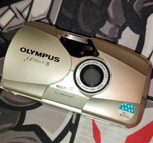 Пленочный фотоаппарат olympus mju ii