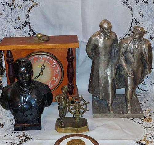 Изящная бронзовая скульптура Ленина, неподвластная времени и вечно вдохновляющая