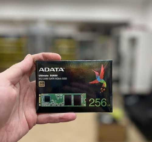 SSD 256gb M.2 Adata su650 новый