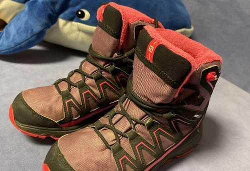 Зимние ботинки Salomon детские 36 размер