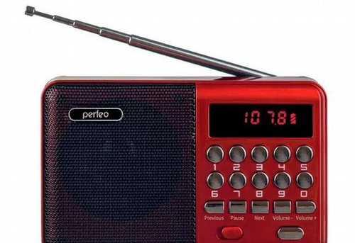 Радиоприемник Perfeo Palm Red