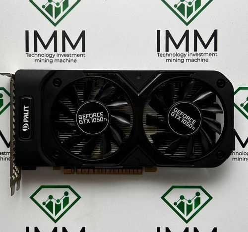 Видеокарта Palit GeForce GTX 1050 Ti dual 4GB