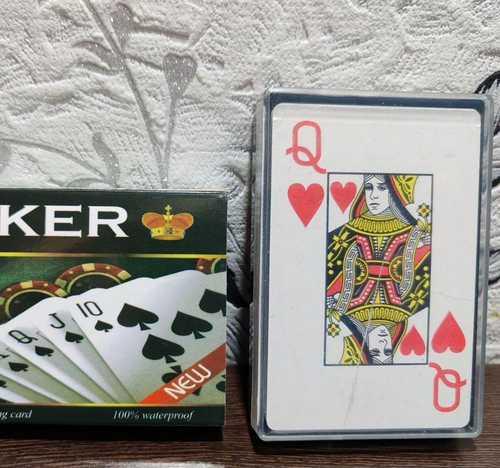 Карты игральные "poker"