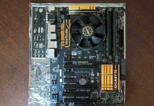 Intel Core i5-4670K + Gigabyte GA-Z97X + DDR3 8GB