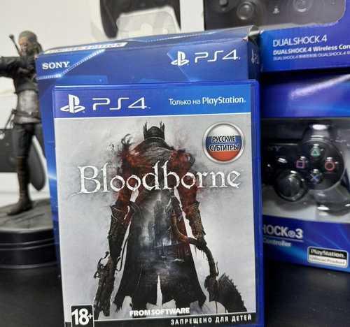 Bloodborne ps4 диск лицензия