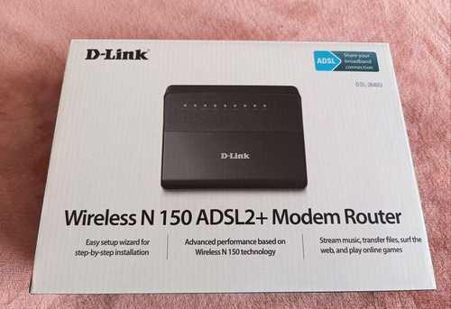 Dlink DSL- 2640U роутер