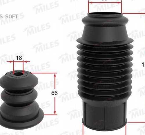 Miles DB47026 Пылезащитный комплект переднего амортизатора